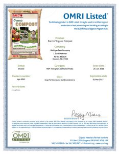 OMRI-Organic-Compost-Certificate - Baccto